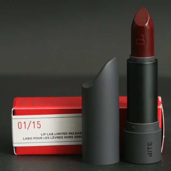 Bite Beauty | Makeup | Bite Beauty Deep Burgundy Lipstick | Poshmark